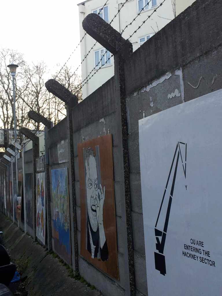 Under a Crane at the Hackney Wall – Hackney Tours: East LDN Creative ...